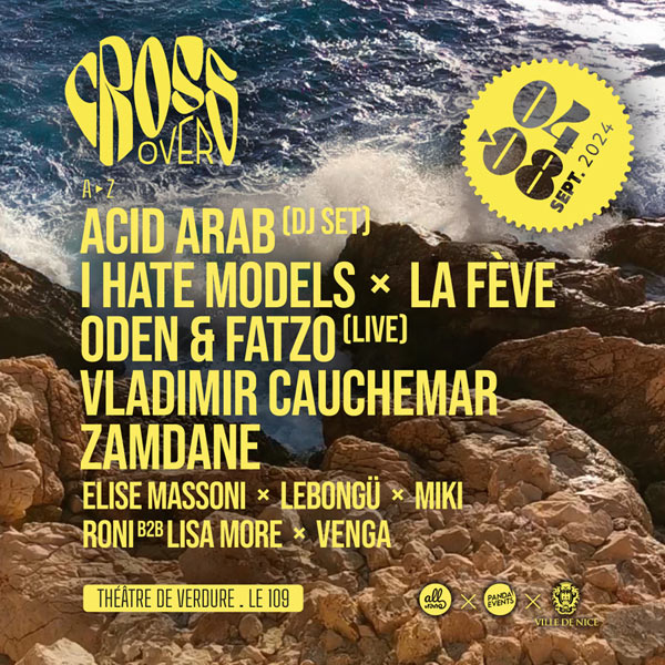 CROSSOVER FESTIVAL 2024 - PASS 3J | Fnac Tickets Belgium Belgium